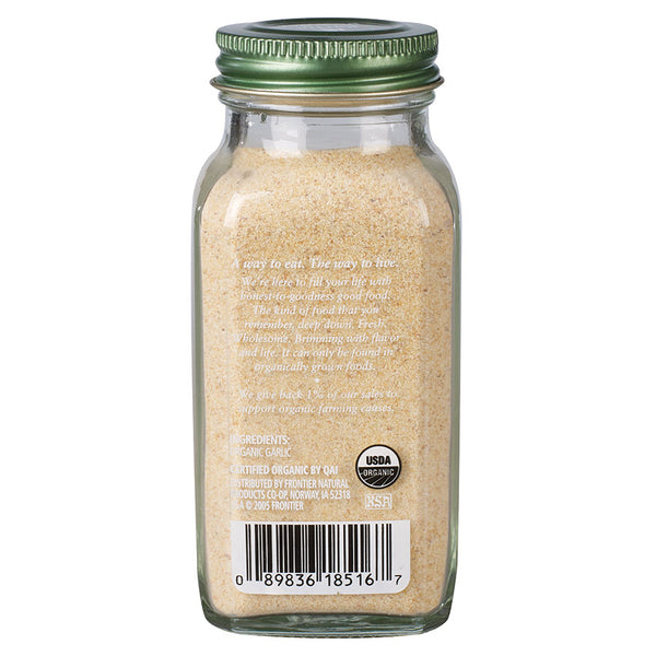 SIMPLY ORGANIC GARLIC POWDER 3.64 OZ - SpiceLuxe